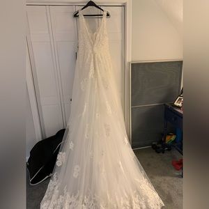 Cocomelody | Dresses | Cocomelody Wedding Dress And Veil | Poshmark